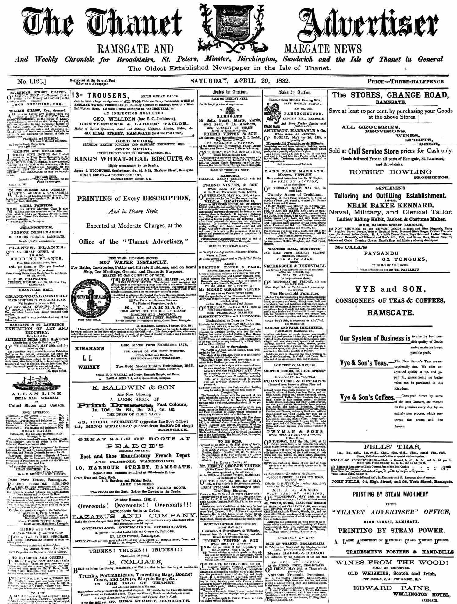 Drunkenness & Dog Licenses: A Day in Court - 1882 - Old British News